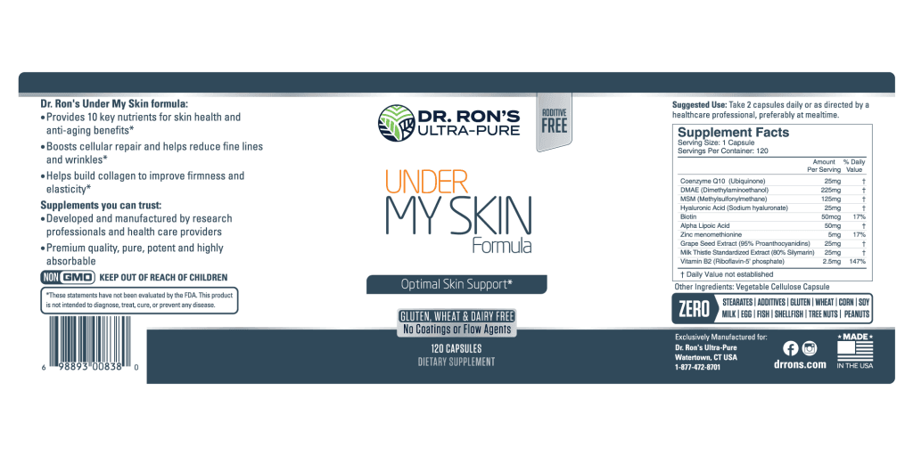 Under My Skin | Dr. Ron's Ultra-Pure